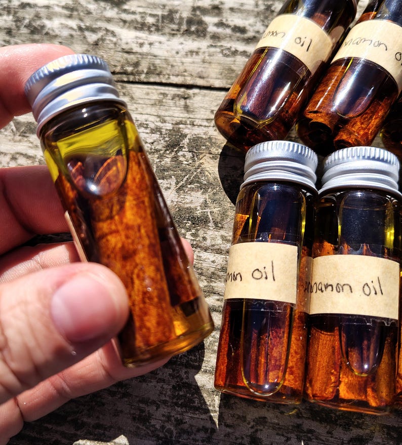 Loki Cinnamon Altar Oil, Ritual Spell Oil, Deity Offering Oil ...