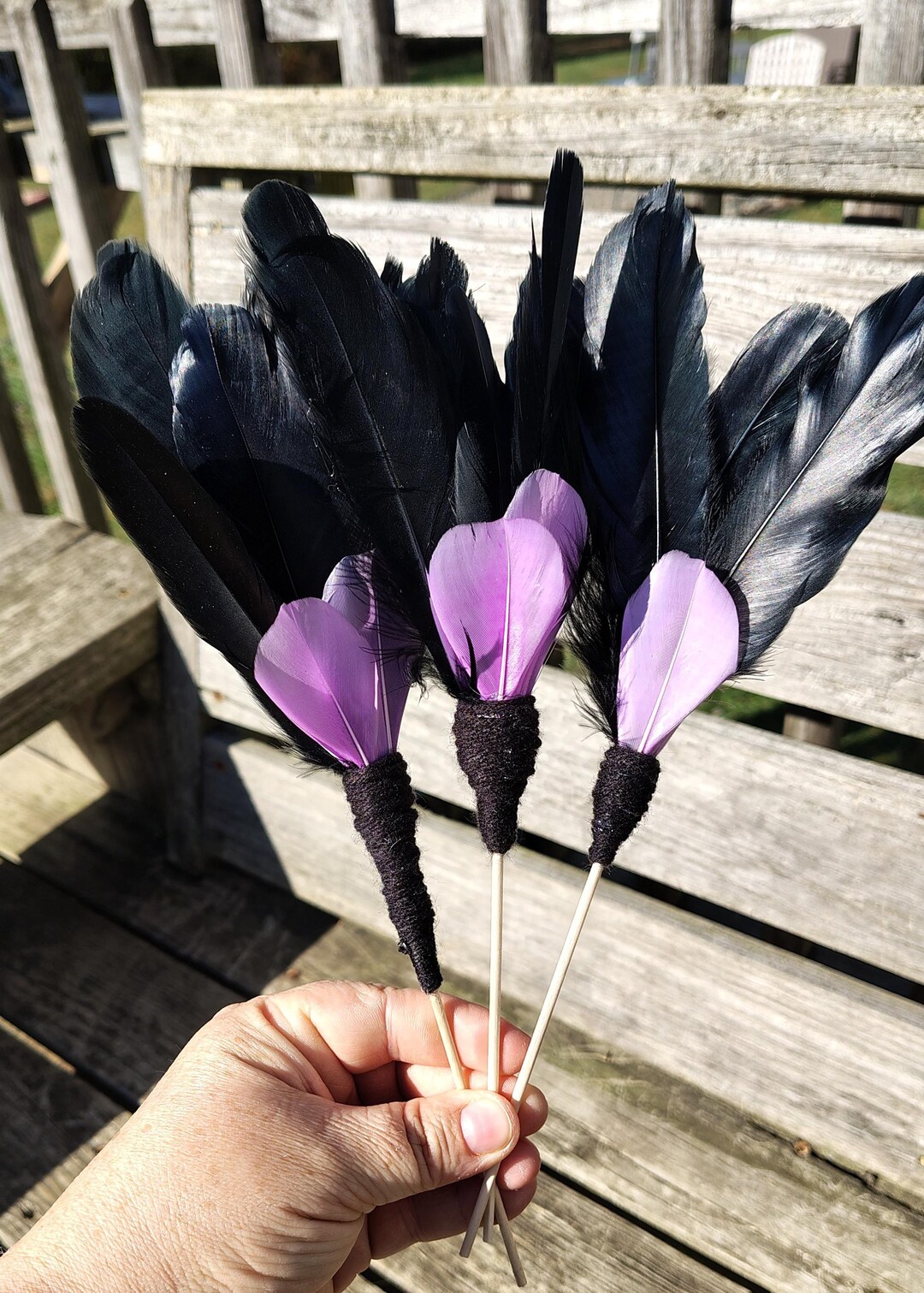 Feather Smudge Incense Fans - Etsy