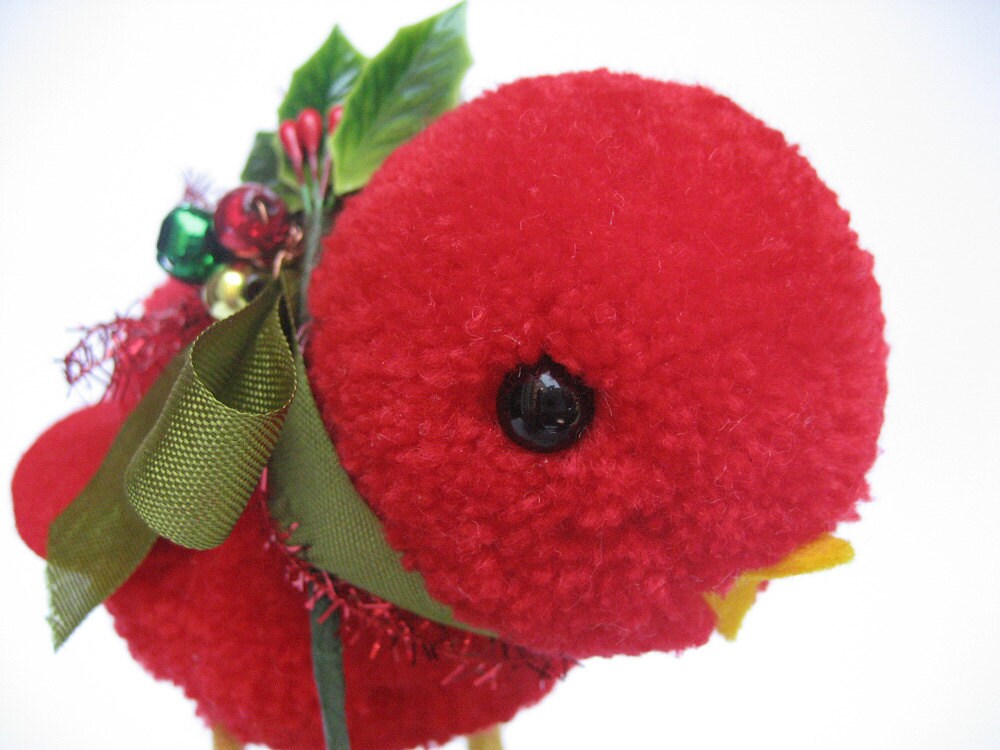 Spring Red Baby Chick - Etsy