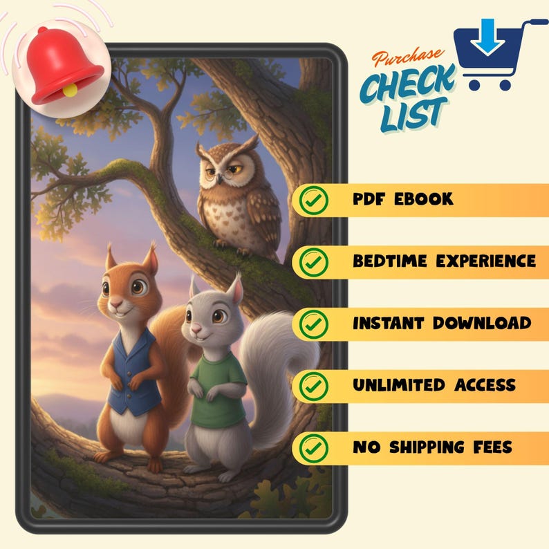 The Acorn Blunder: Squirrel Brothers Story (digital Download) - Etsy