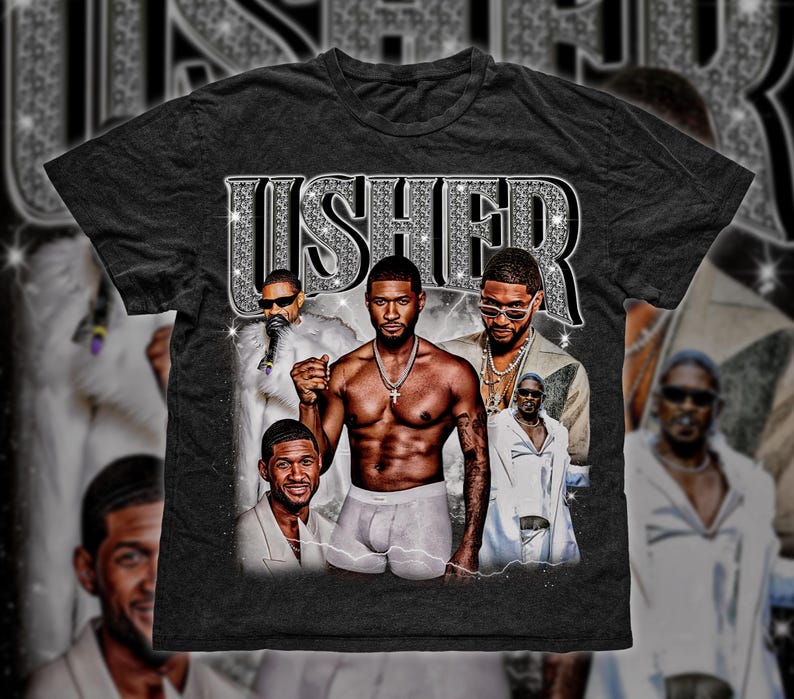 Usher Past, Present, Future Tour Bootleg PNG Image, Exclusive Digital ...