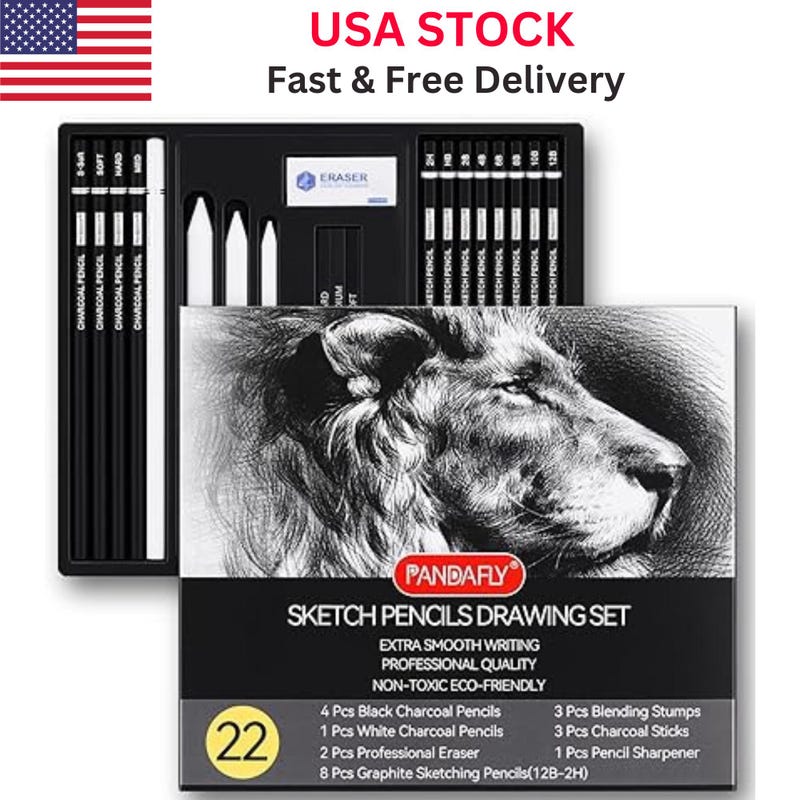 Graphite Drawing Kit - Etsy