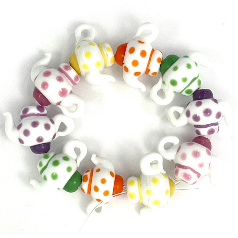 Teapot Beads - Etsy