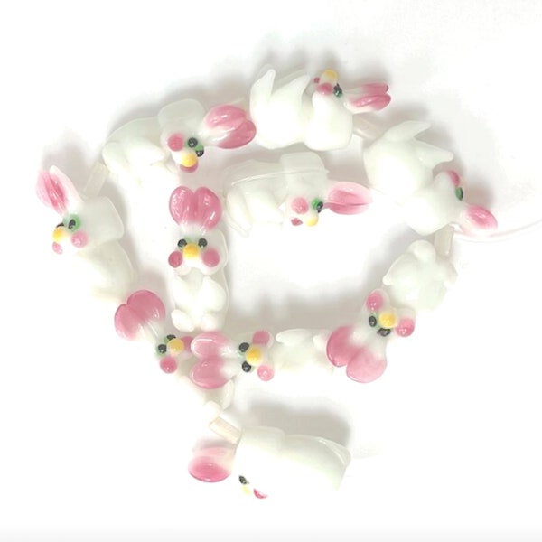 Rabbit Beads - Etsy