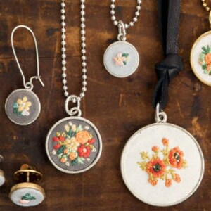 ROUND Bezel Embroidery Kit for Jewelry - Choose From 3 Sizes - Quality ...