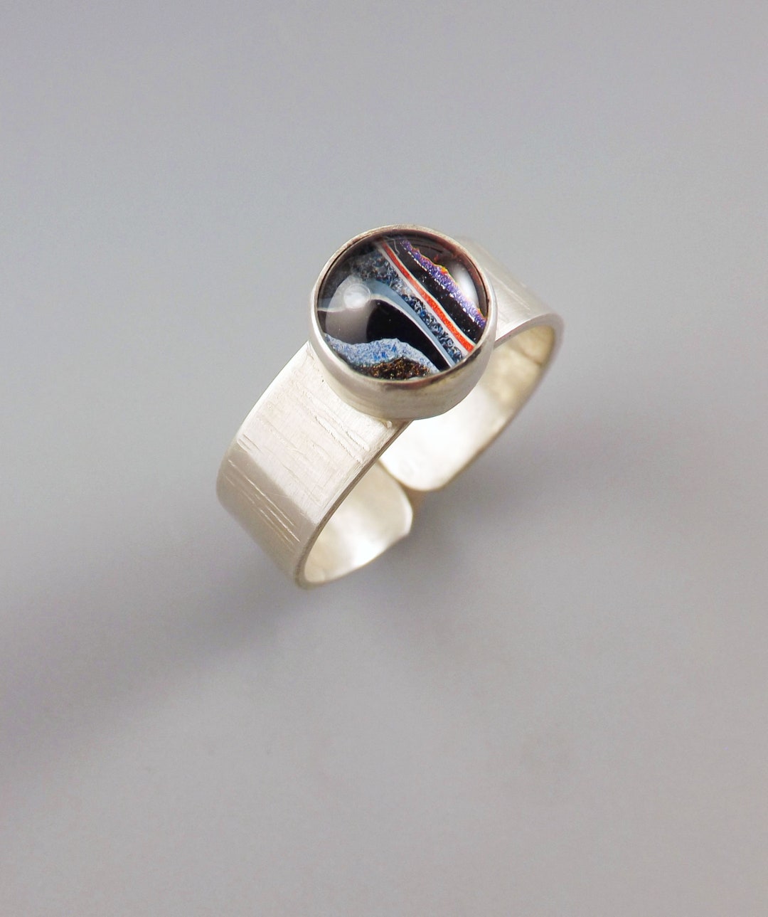 Fordite Ring- Harley Davidson Material- Michigan Made- Fordite ...