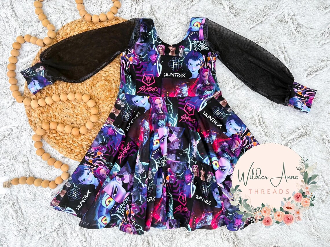 KPOP K POP Demon Hunters Seamless Design K Pop Seamless File Digital ...