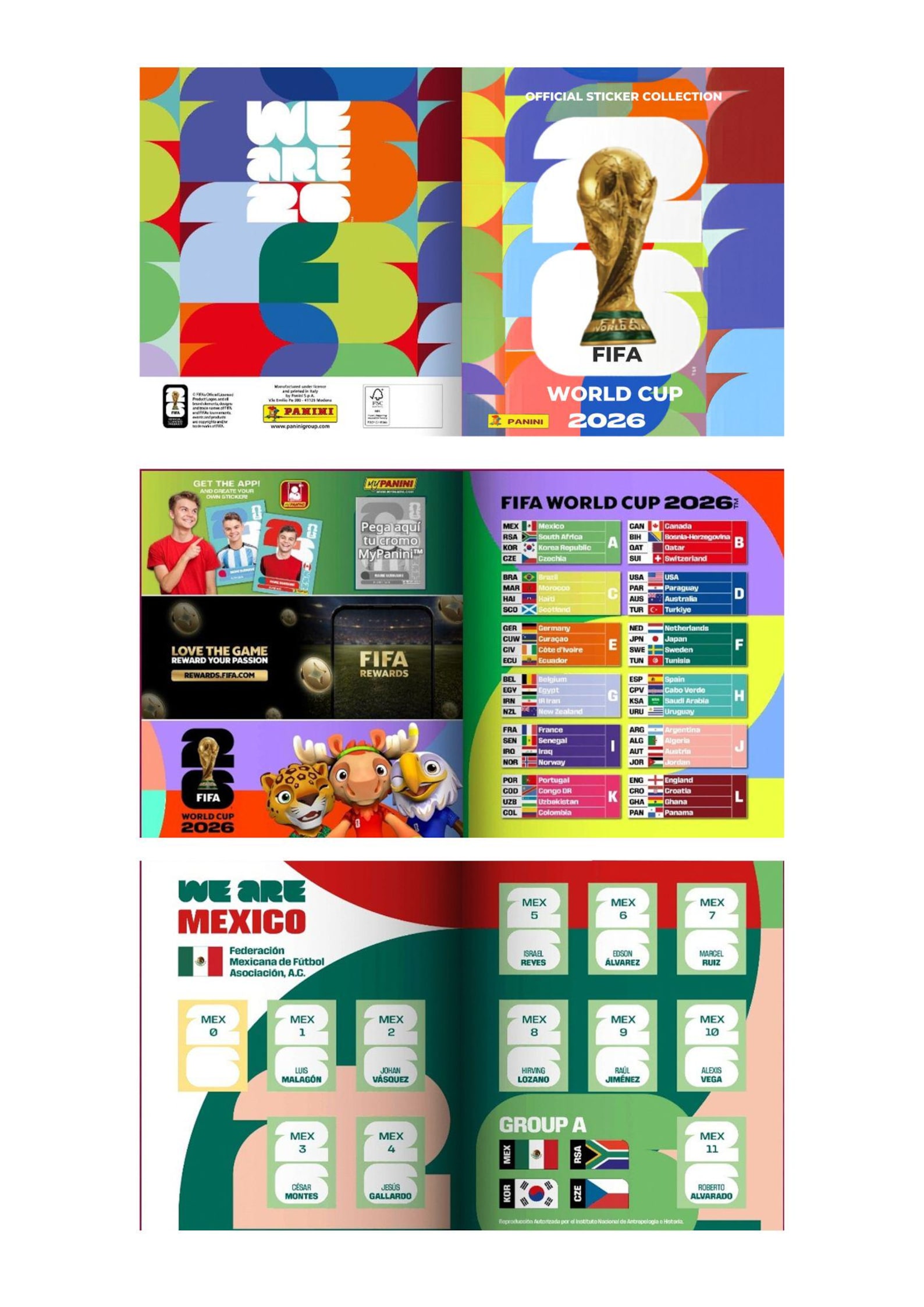 World Cup 2026 Sticker Album PDF | Gold, Coca Cola, Hologram Stickers ...