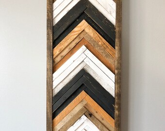 Chevron Art | Etsy