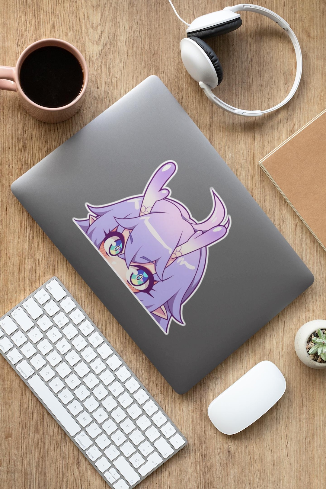 Bailu Peeker Sticker | Honkai Star Rail Sticker | Peekers for Laptops ...