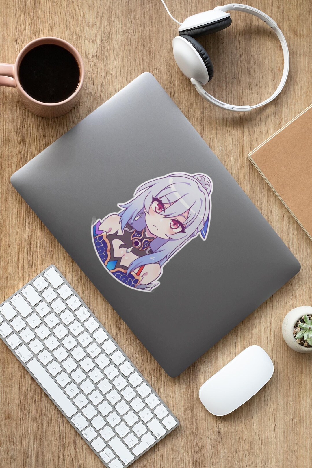 Jingliu Sticker | Honkai Star Rail Sticker | Peekers for Laptops & Cars ...
