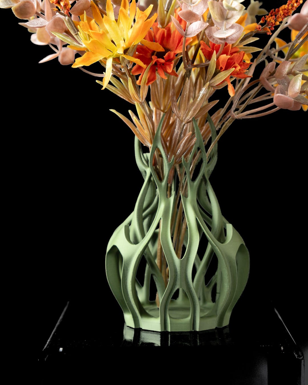 Flower Vase 3D Printed | Parametric Design | Modern Home & Office Decor ...