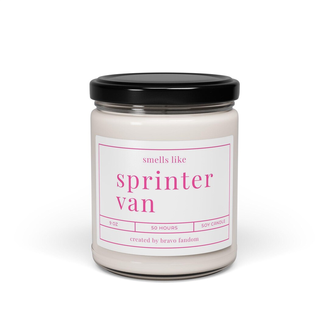 Smells Like Sprinter Van Candle | Bravo TV Fan Gift - Etsy
