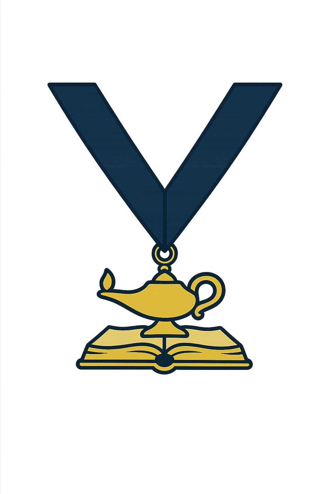 Librarian Jewel – Masonic Lamp & Open Book Emblem PNG | 1024×1536 ...