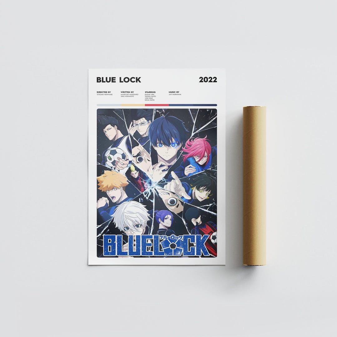 Blue Lock Anime Poster • Giftable Wall Art - Etsy Canada
