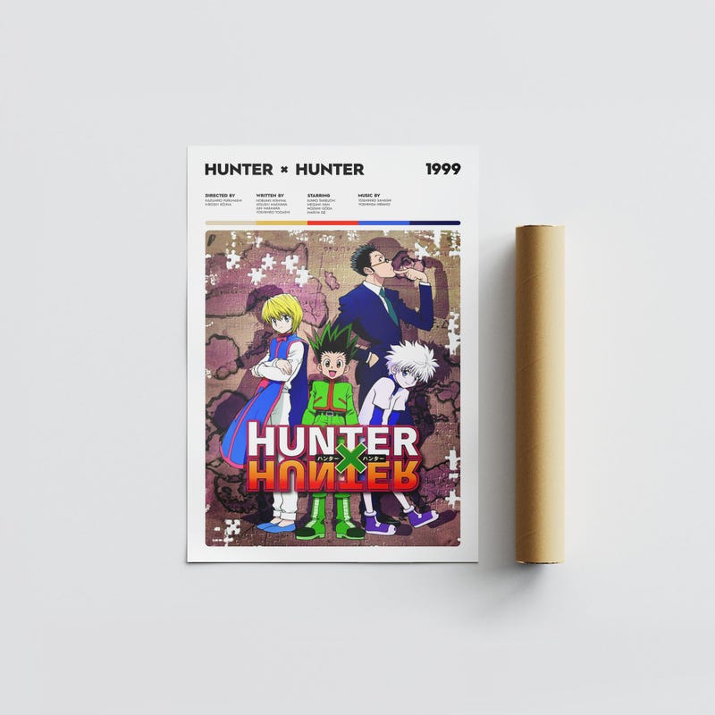 Hunter X Hunter Poster - Etsy