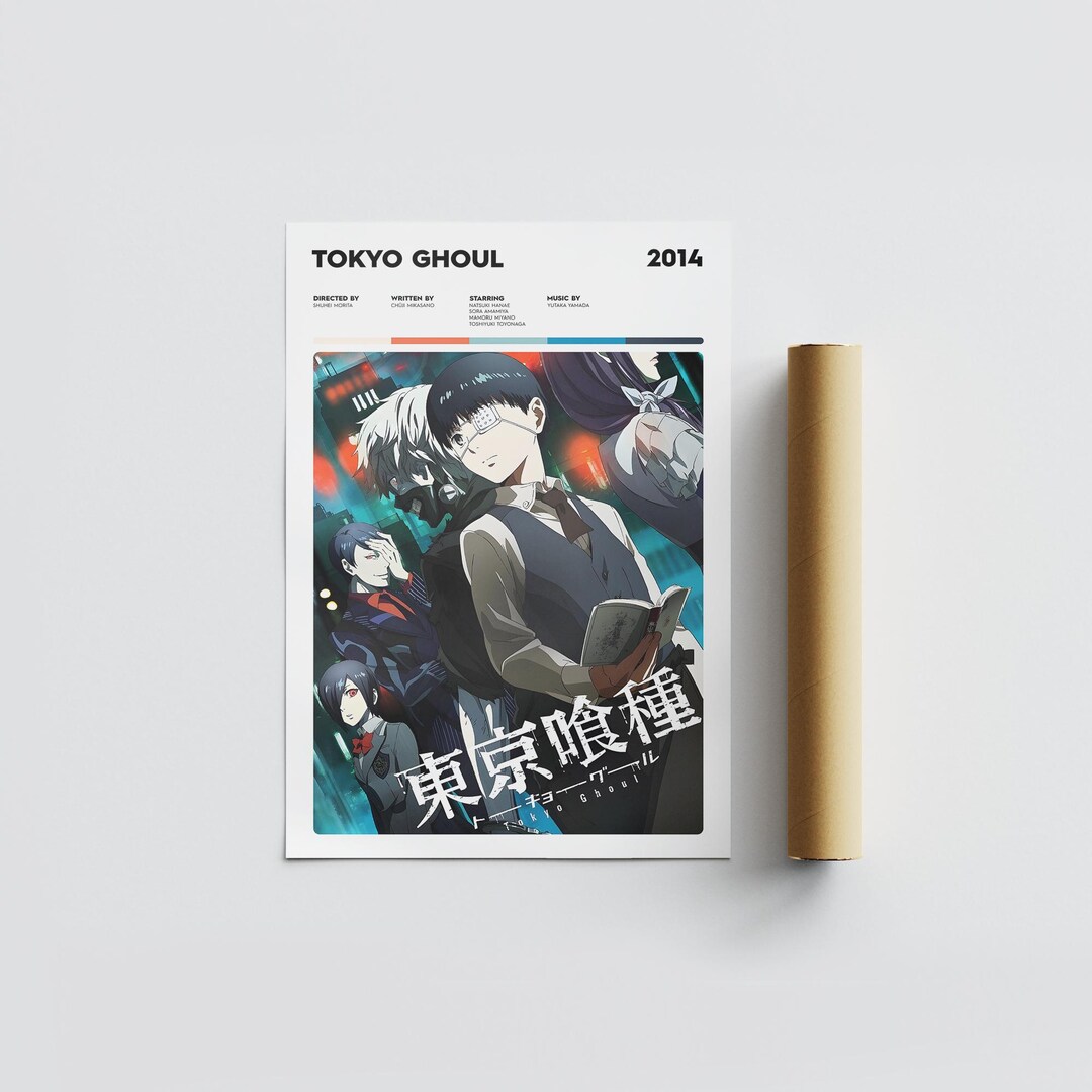 Tokyo Ghoul Anime Poster • Giftable Wall Art - Etsy