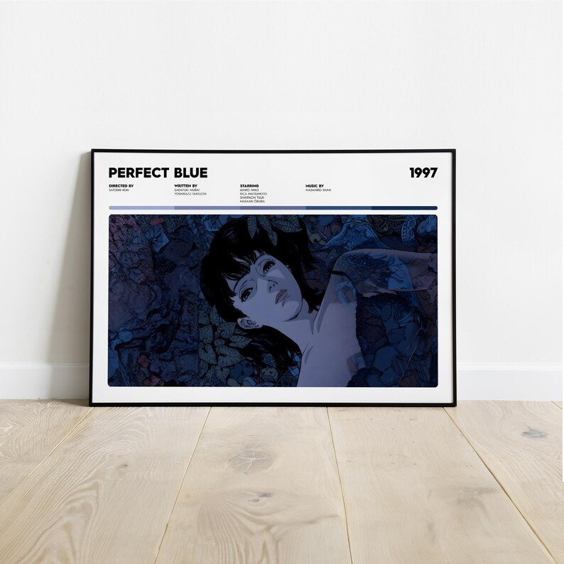 Perfect Blue Anime Poster • Giftable Wall Art - Etsy