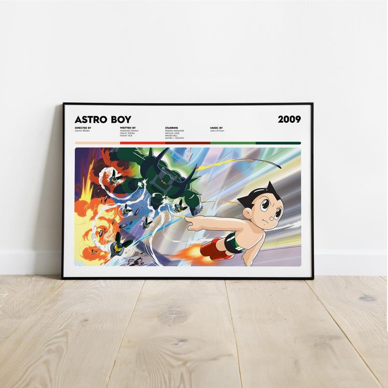 Astro Boy Anime Poster • Giftable Wall Art - Etsy