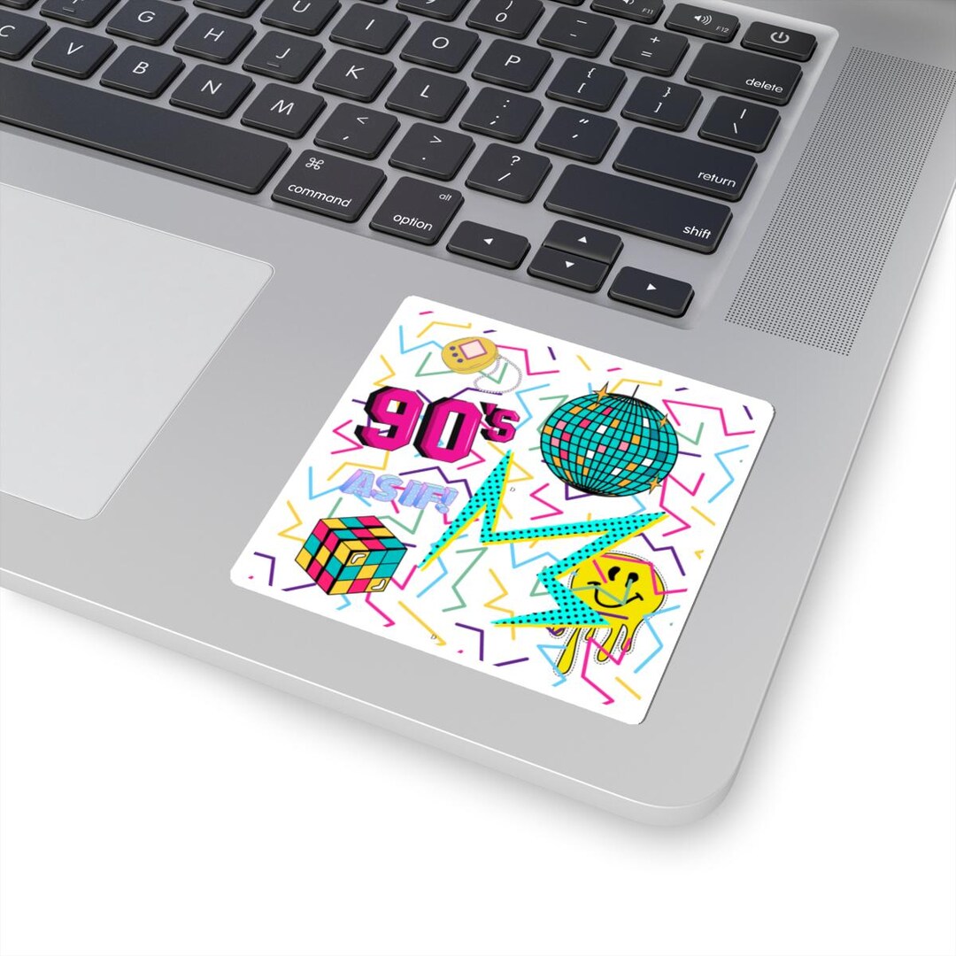 90s Nostalgia Stickers | Retro Kiss-cut Vinyl Decals - Etsy