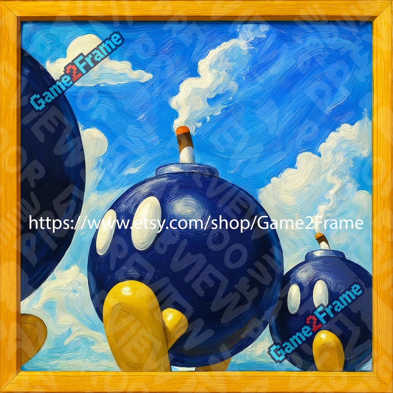 Mario 64 Paintings - Etsy