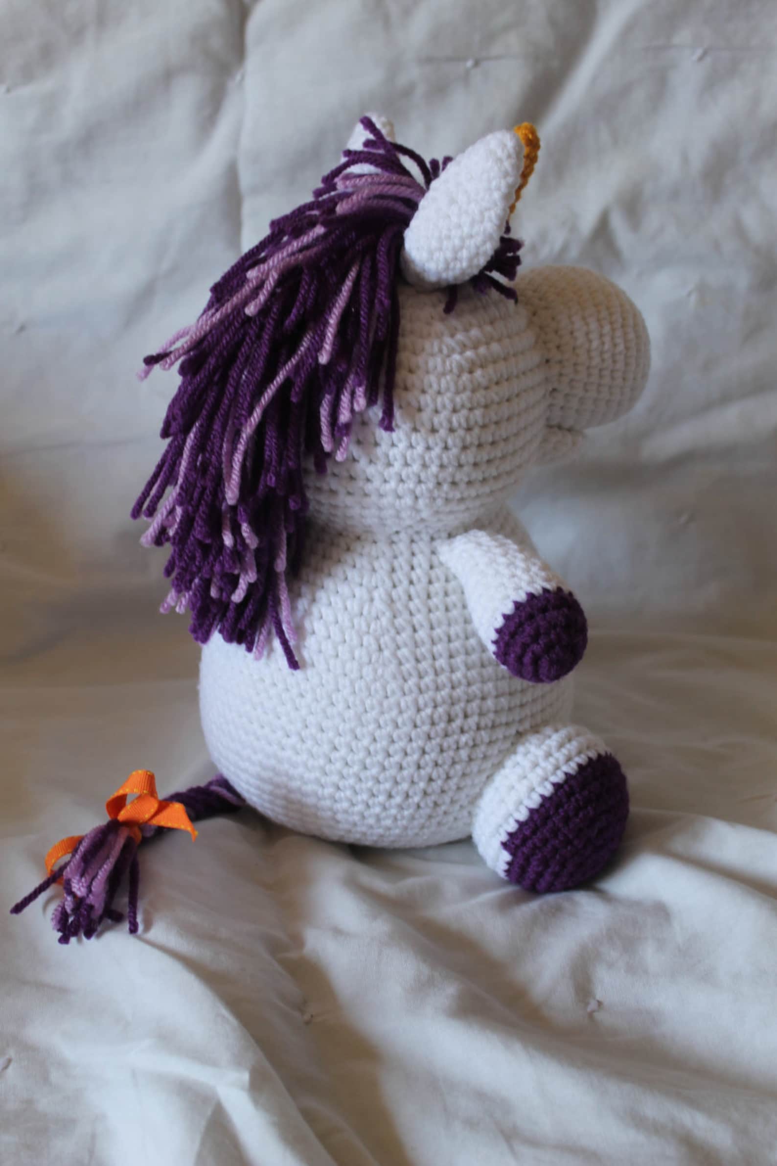 Ursula the Unicorn Amigurumi Plush Crochet PATTERN ONLY - Etsy