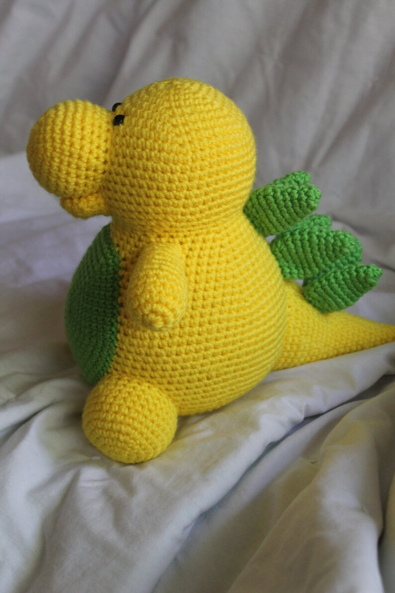 Stan the Stegosaurus Amigurumi Plush Crochet PATTERN ONLY | Etsy