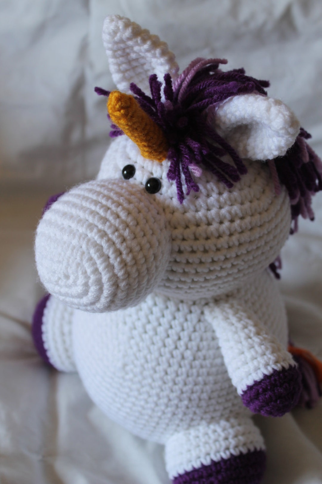 Ursula the Unicorn - Amigurumi Plush Crochet PATTERN ONLY (PDF) - Etsy