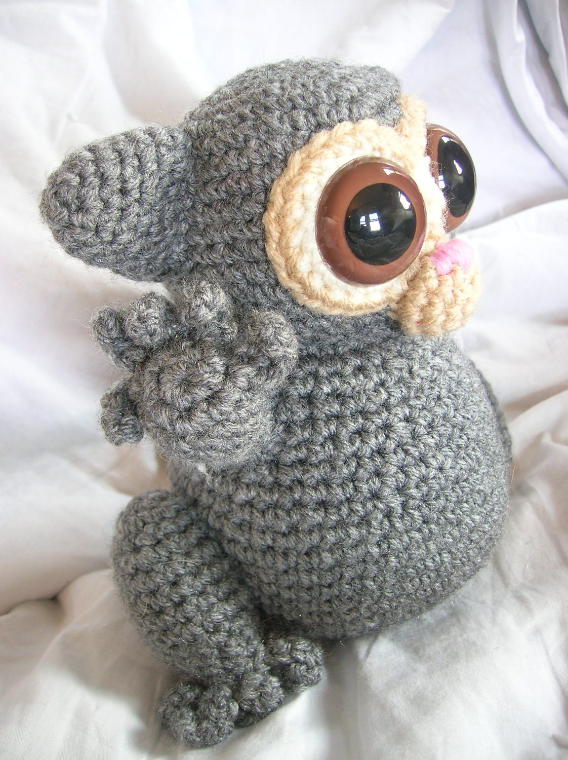 Timmy the Tarsier Amigurumi Plush Crochet PATTERN ONLY PDF - Etsy