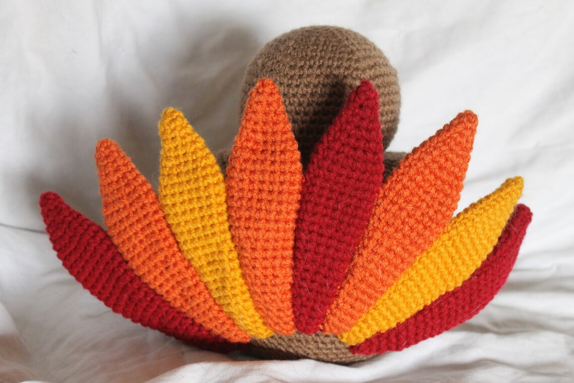 Theodore the Turkey Amigurumi Plush Crochet PATTERN ONLY - Etsy