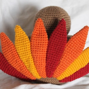 Theodore the Turkey - Amigurumi Plush Crochet PATTERN ONLY (PDF) - Etsy ...