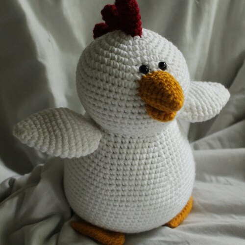 Robert the Rooster Amigurumi Plush Crochet PATTERN ONLY | Etsy