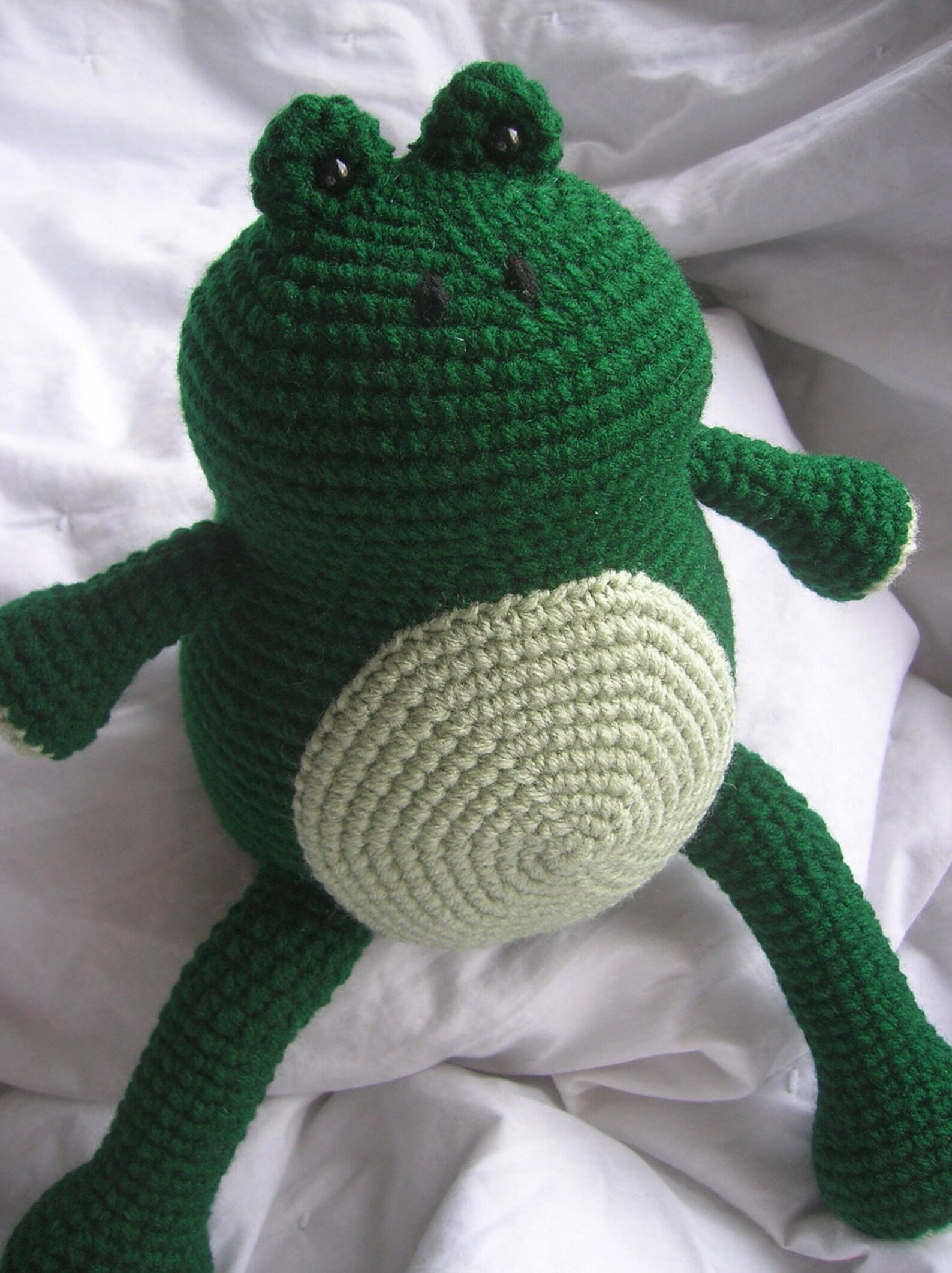 Ferdinand the Frog Amigurumi Crochet Plush PATTERN ONLY - Etsy