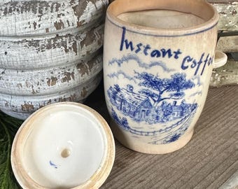 Vintage Instant Coffee Container - Etsy