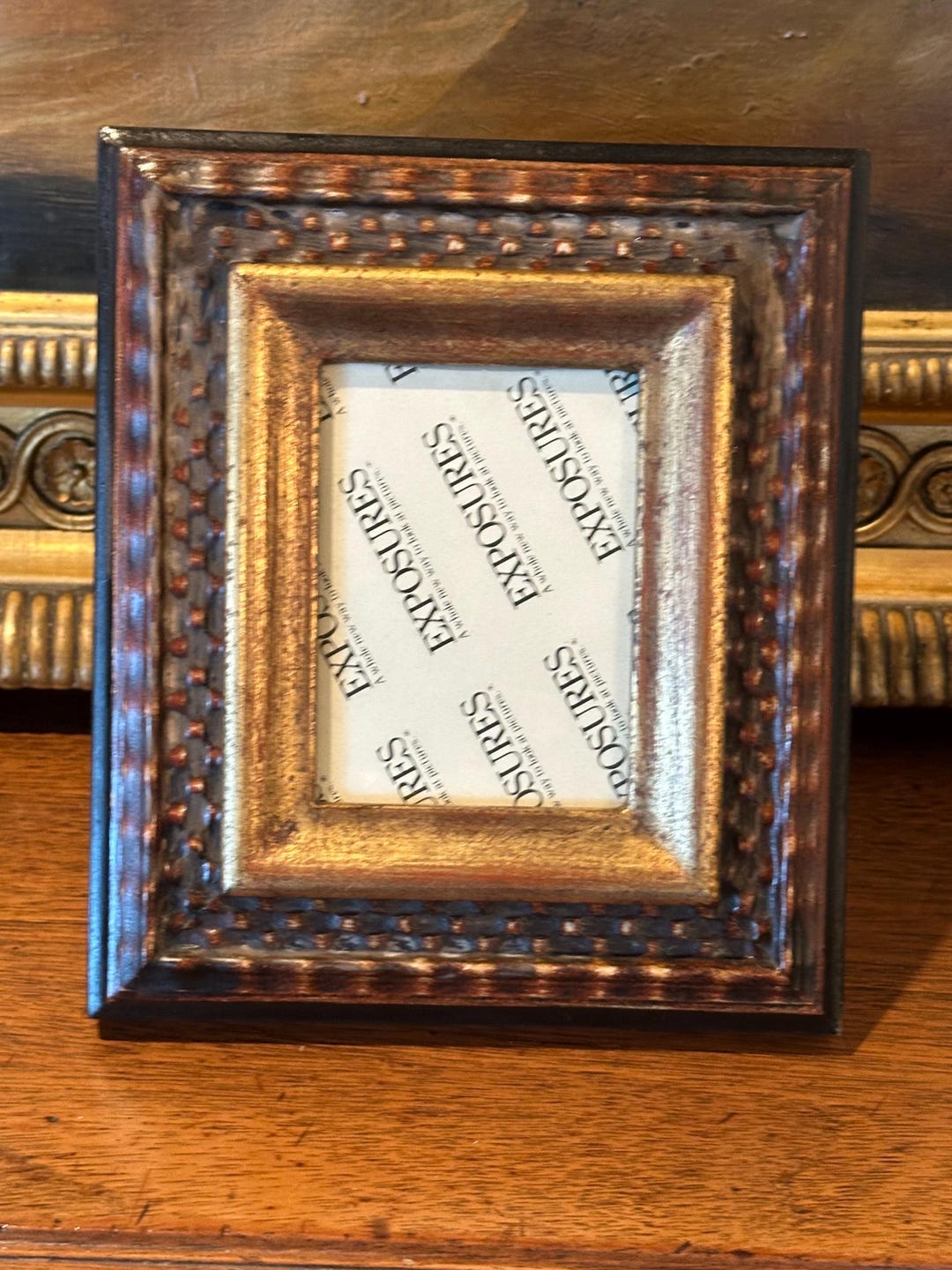 Vintage Wood Picture Frame Made in Italy - Etsy
