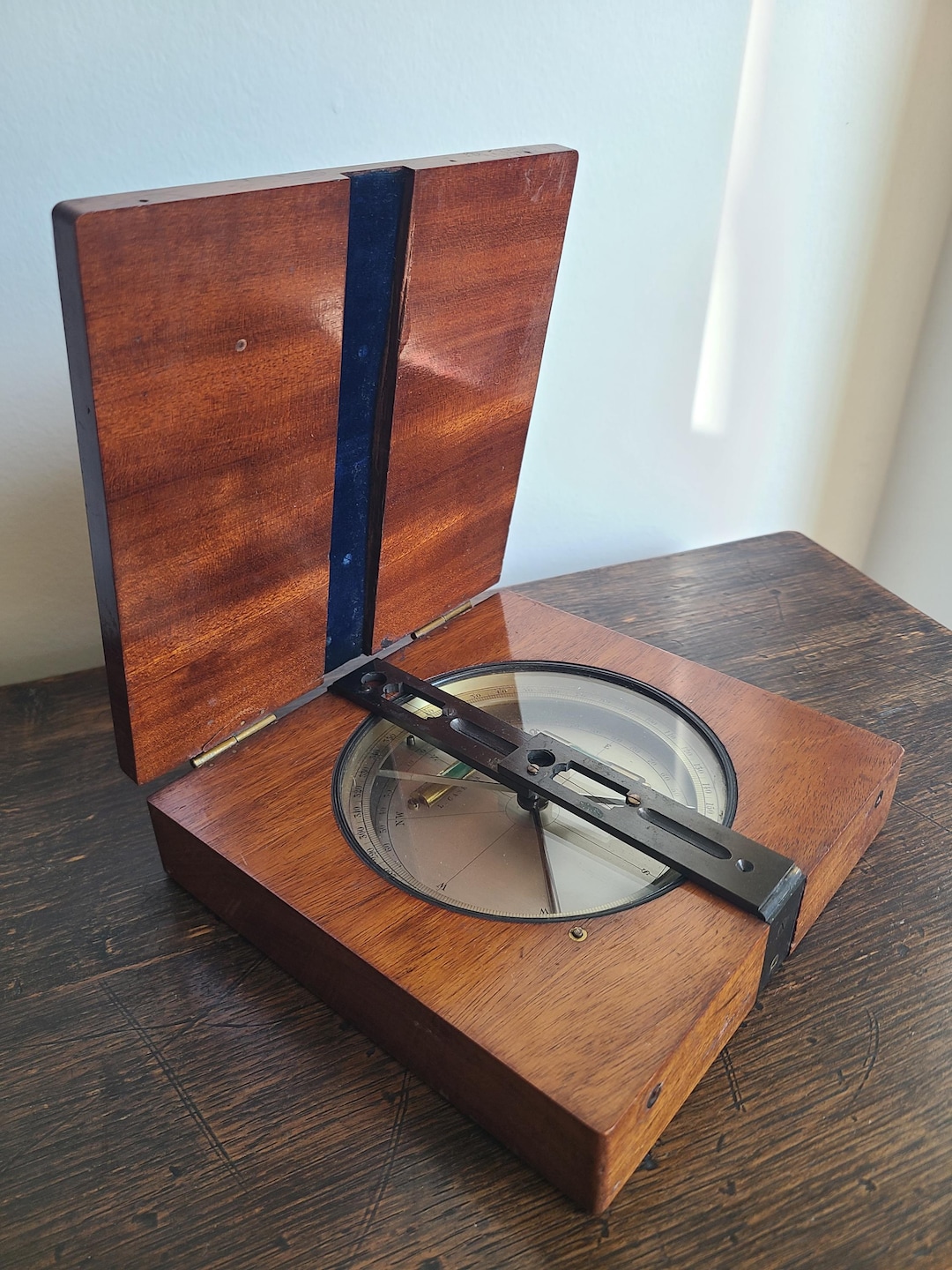 Antique 19th Century Surveyor's Compass by L. Casella of London - Etsy