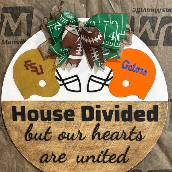 Fsu House Divided - Etsy