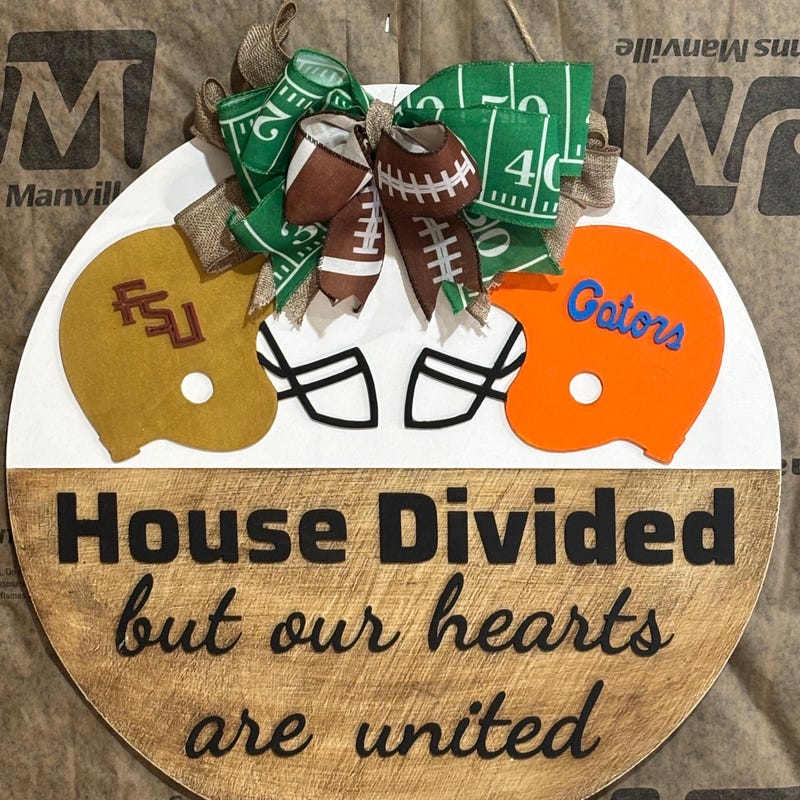 Fsu House Divided - Etsy