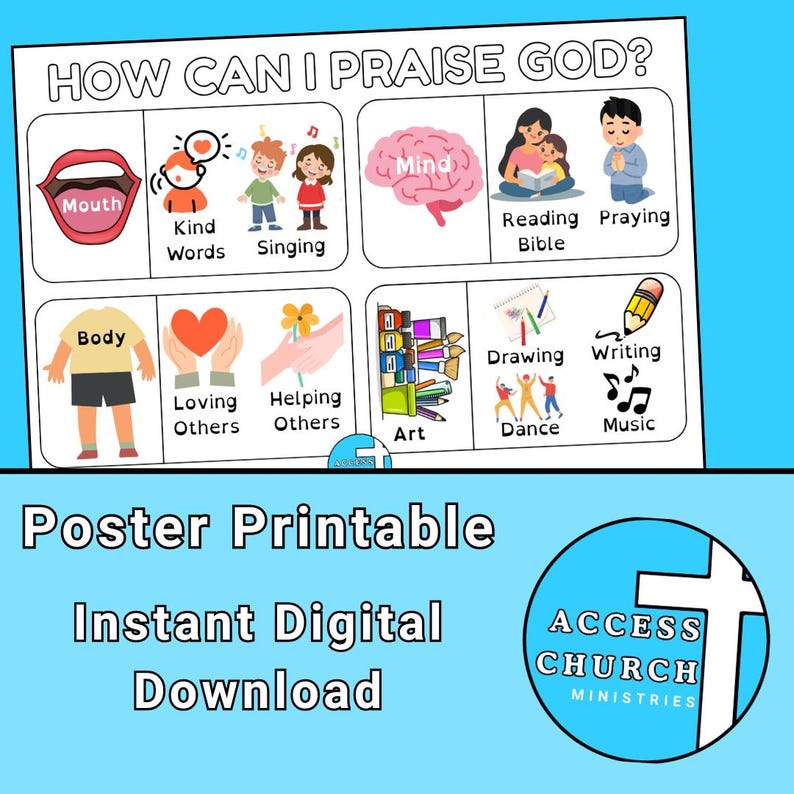 How Can I Praise God? Poster - Etsy