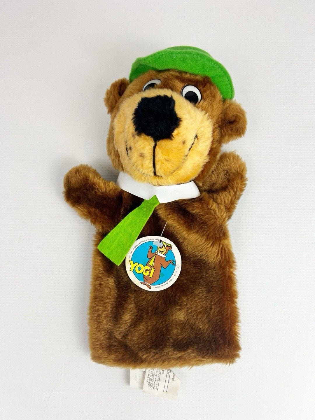 Vintage 1980 Yogi Bear Hand Puppet Mighty Star Excellent Condition - Etsy