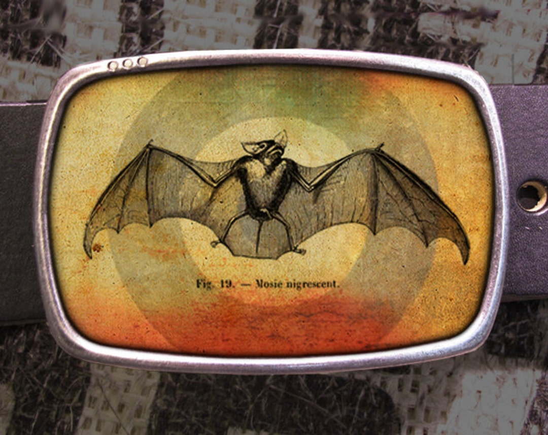 Bat Belt Buckle, Pop Art Bulls Eye Bat 614, Gift for Him, Gift for Her ...