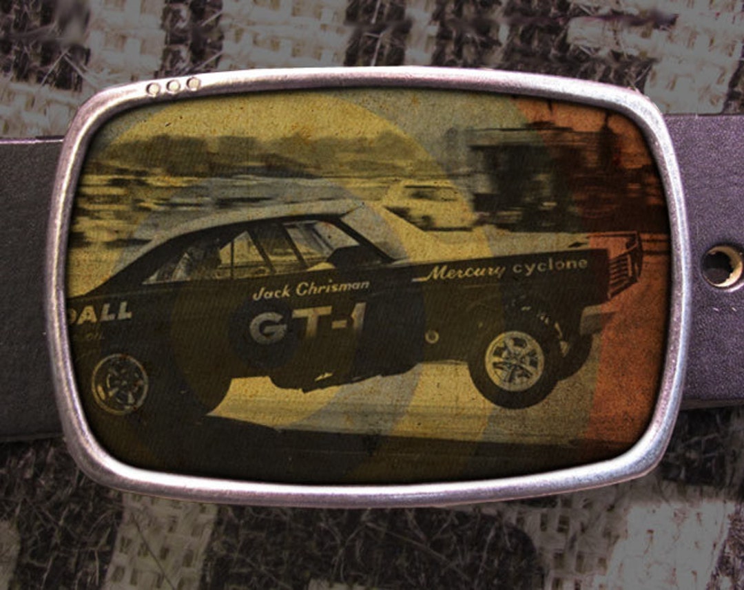 Hot Rod Belt Buckle, Dragstrip Belt Buckle 718, Gift for Him, Gift for ...