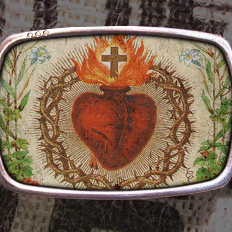 Catholic Belt Buckle for Men - Etsy