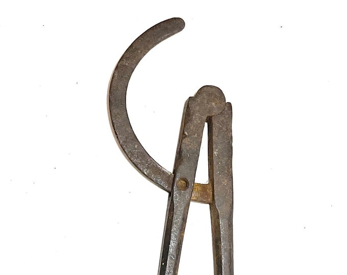 Very Rare Antique 18th Century Handmade Solid Wrought Iron Compass ...