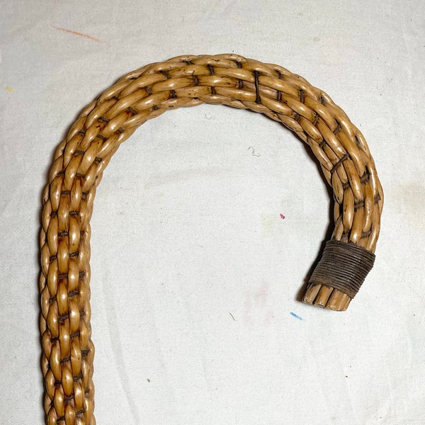 Rattan Walking Cane - Etsy
