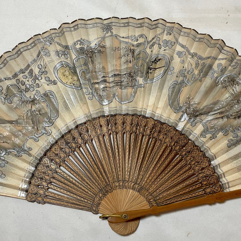 Antique Hand Fan - Etsy