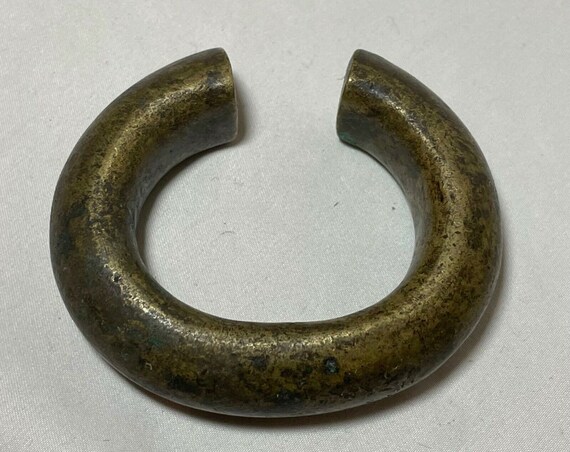 1800's Antique African Niger Baoulé Dogon Bronze Mani… - Gem