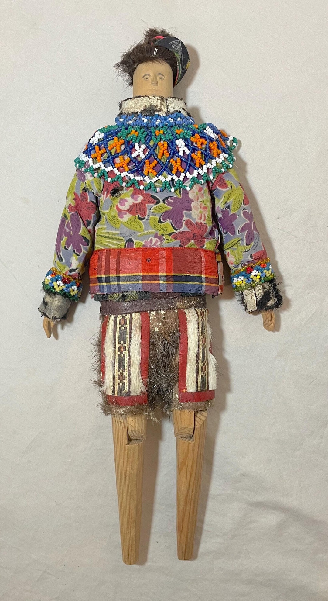 Rare Antique Eary 20th Century Native Greenland Inuit (inupiat) Wood ...