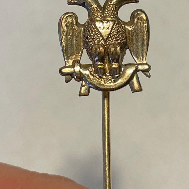 Antique Eagle Pin - Etsy