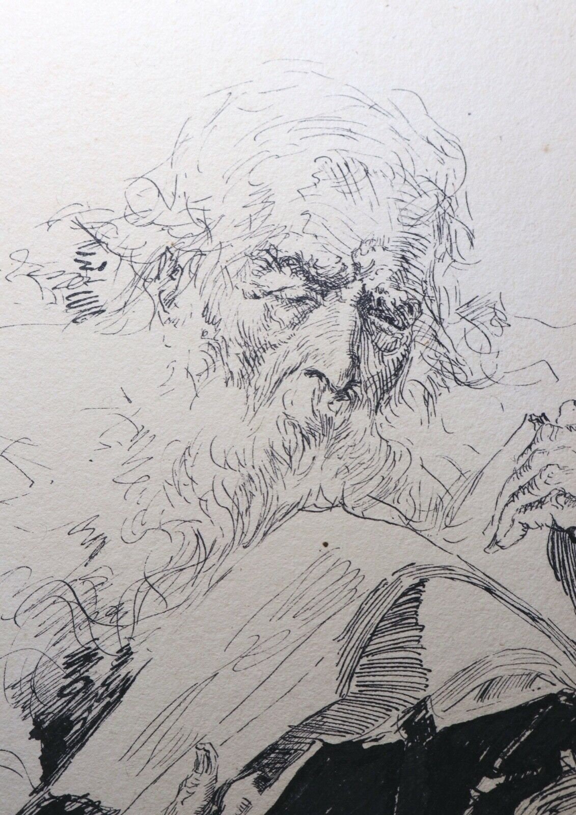 Antique 1800's Victorian Religious Jewish Rabbi Portrait - Etsy